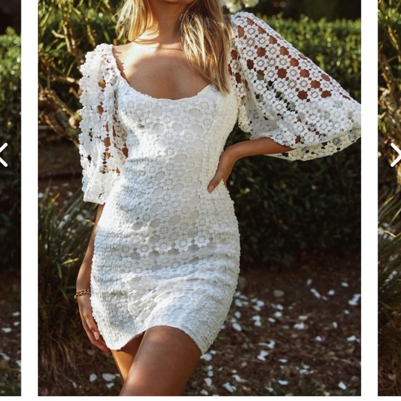 Selfie Leslie | Dresses | Selfie Leslie Summer Bloom Balloon Sleeve ...